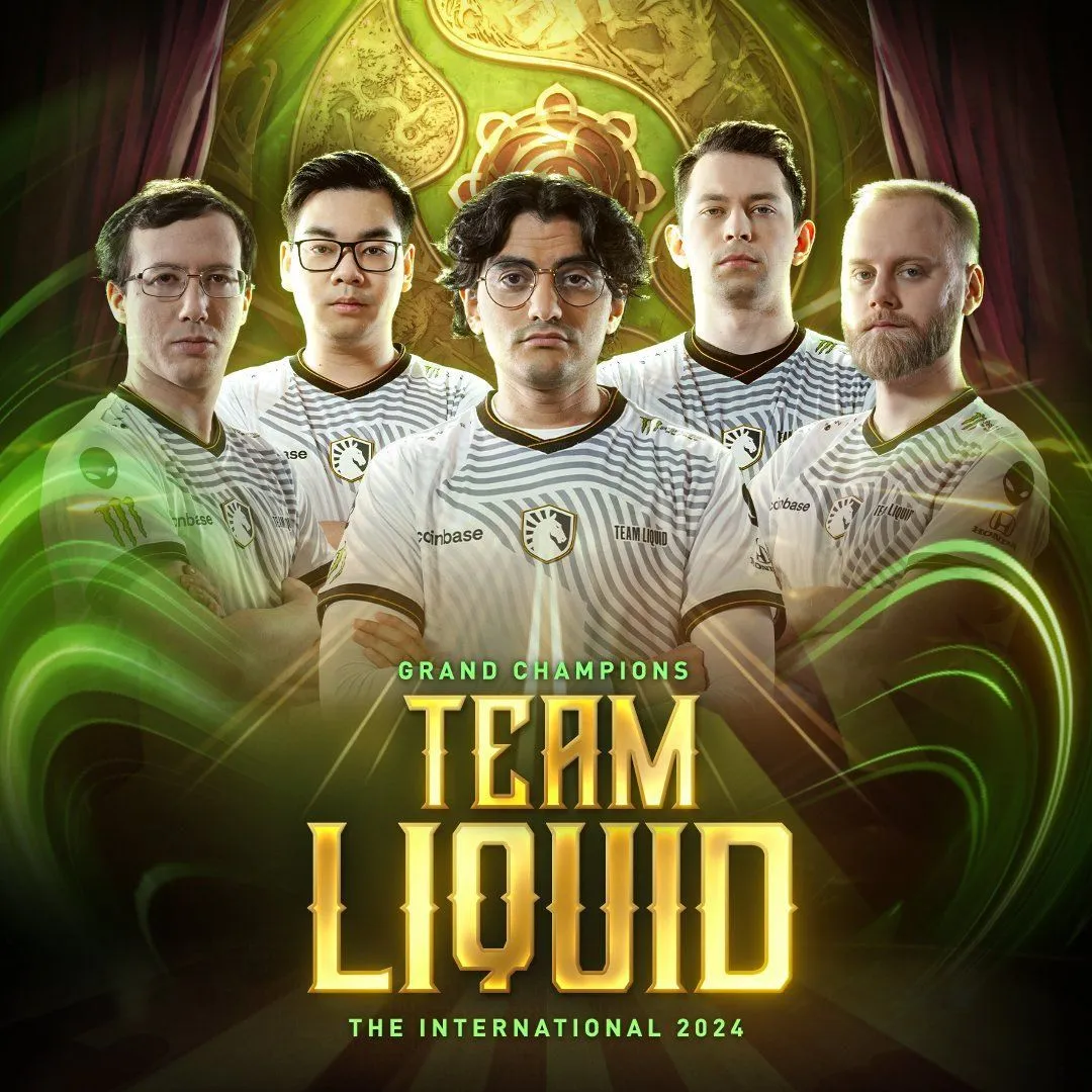 Team Liquid are the champions of The International 2024. Dota 2 news ...