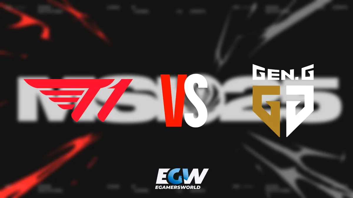 Gen.G vs T1 MSI 2025 Finals: Can Faker Break Gen.G’s Win Streak After Record-Breaking Viewership ...