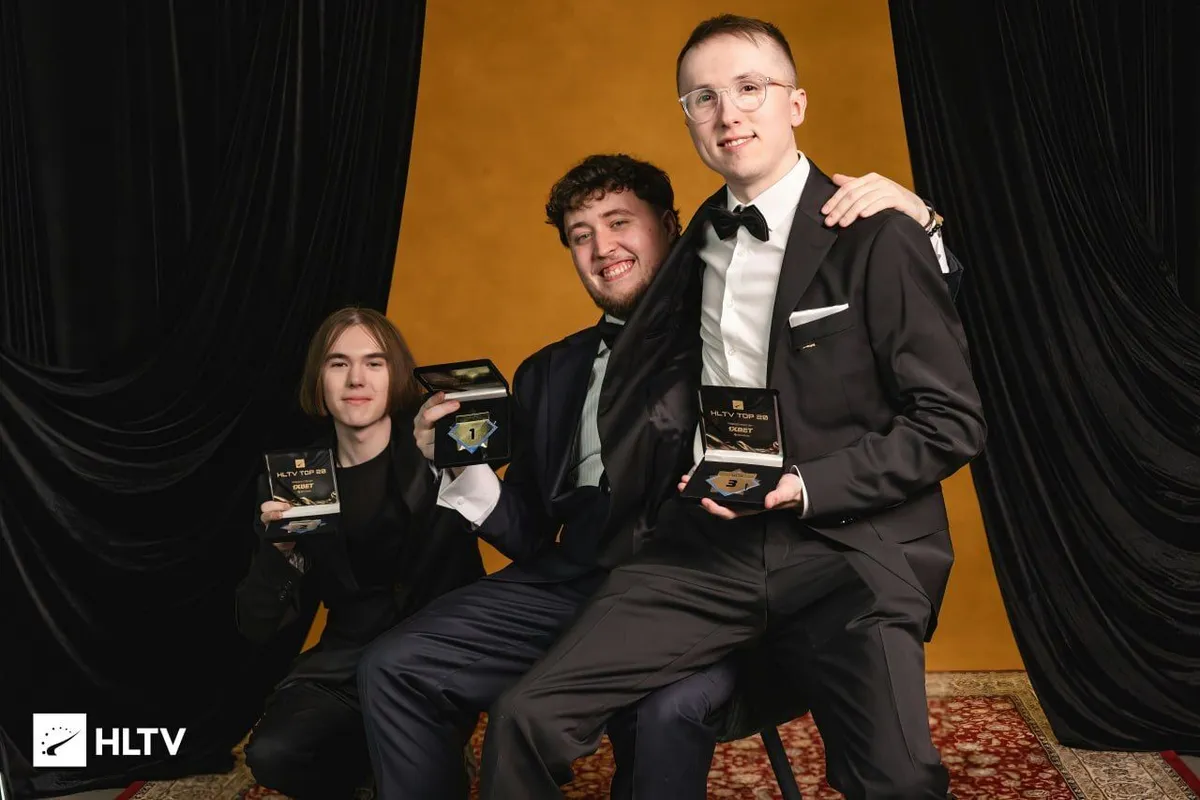 HLTV Awards 2025: ZywOo, donk and ropz — top 3 players of the year in CS2