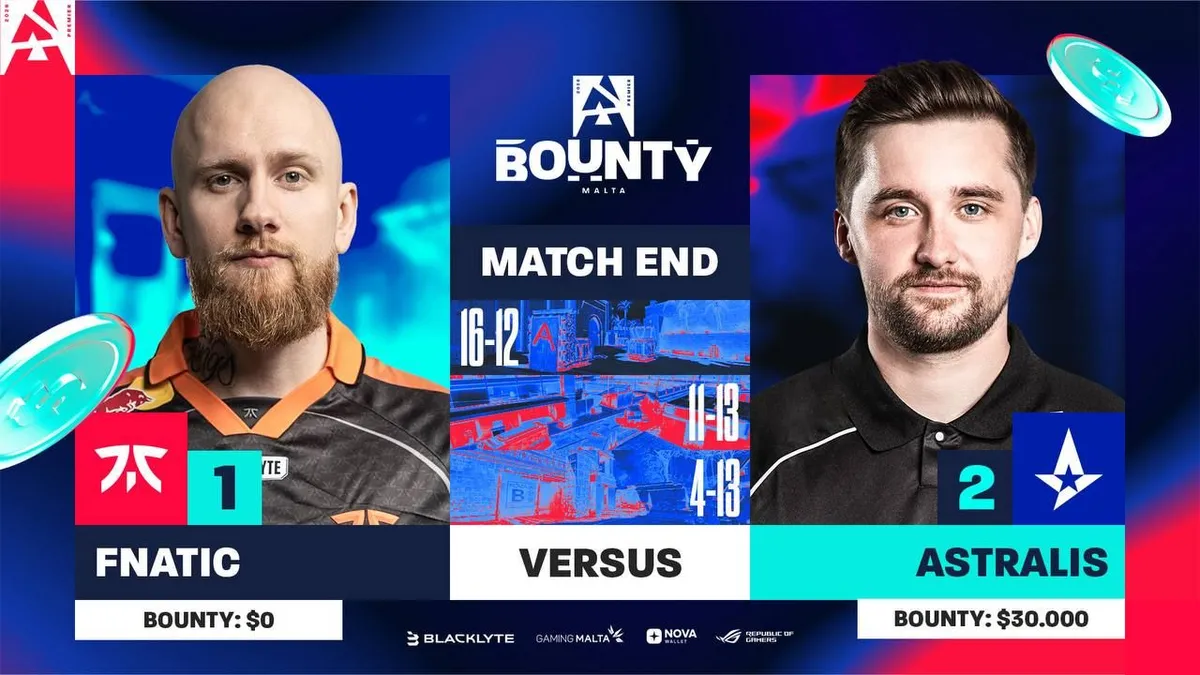 Astralis knock fnatic out of BLAST Bounty Winter 2026: Closed Qualifier ...