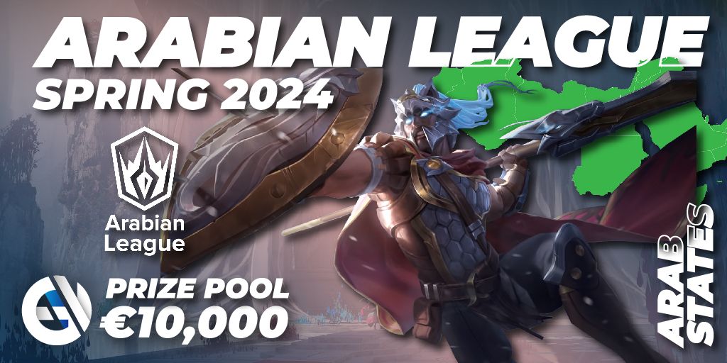 Arabian League Spring 2024 🎮 LoL tournament 📅 Match schedule on ...