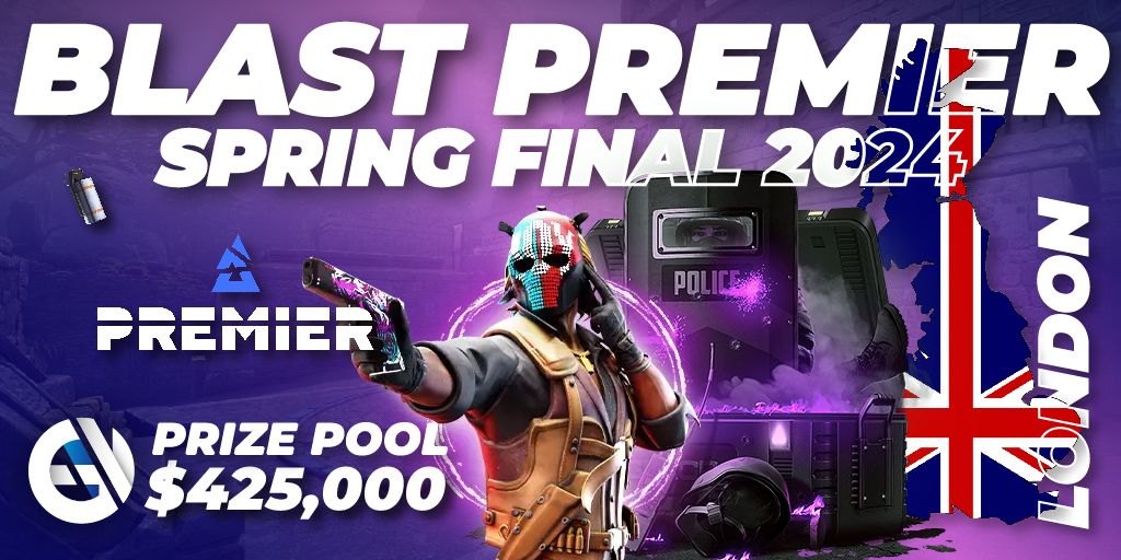 BLAST Premier Spring Final 2024 🎮 Counter-Strike (CS2) tournament 📅 Match schedule on EGamersWorld ☕
