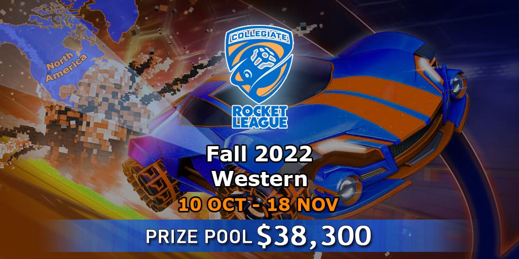 Collegiate Rocket League Fall 2022 - Western 🎮 Rocket League tournament ...