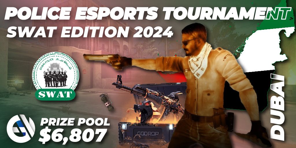 Dubai Police Esports Tournament: SWAT Edition 2024 🎮 Counter-Strike ...