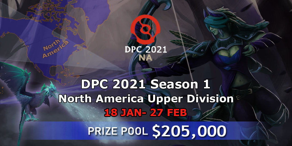 Dpc 2021 Season 1 North America Upper Division 🎮 Dota 2 Tournament 📅