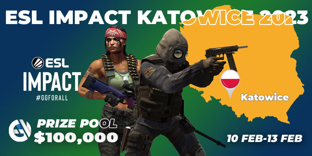 ESL Impact Katowice 2023 South America Closed Qualifier 🎮 Counter ...