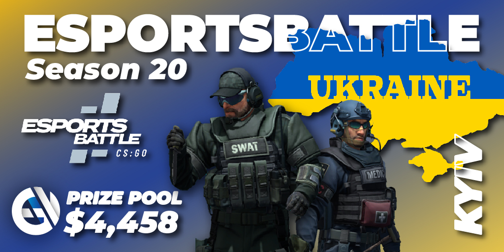 ESportsBattle Season 20 🎮 Counter-Strike (CS2) tournament 📅 Match schedule on EGamersWorld ☕