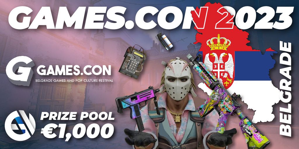 Games.CON 2023 🎮 Counter-Strike (CS2) tournament 📅 Match schedule on ...