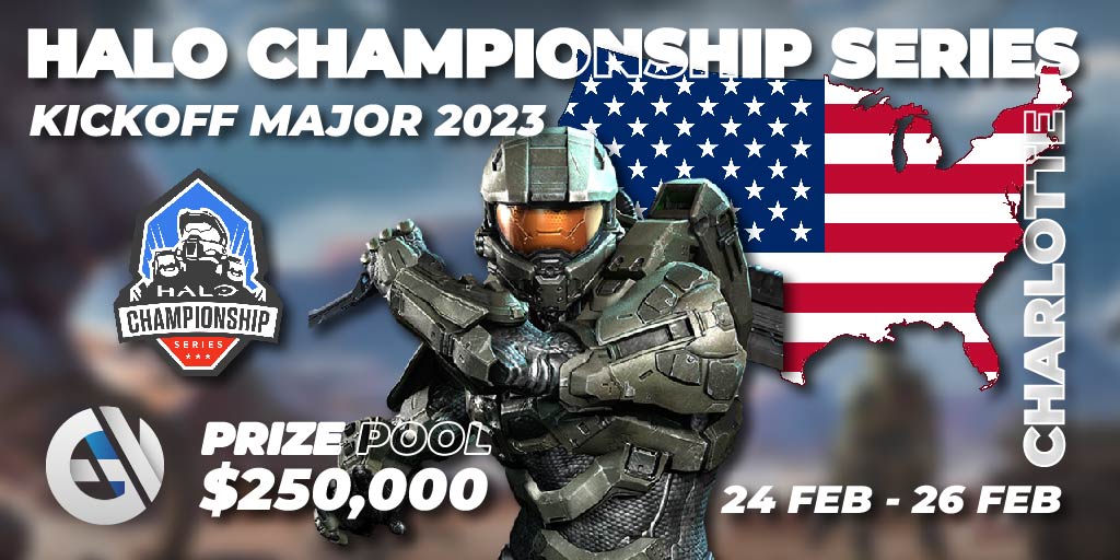 HCS 2023 Kickoff Major Charlotte 🎮 Halo tournament 📅 Match schedule on ...