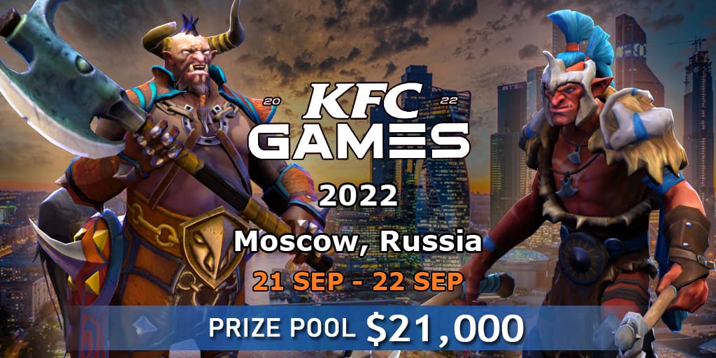 KFC Games 2022 🎮 Dota 2 tournament 📅 Match schedule on EGamersWorld ☕