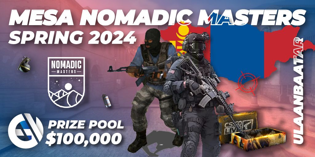 MESA Nomadic Masters: Spring 2024 🎮 Counter-Strike (CS2) tournament 📅 Match schedule on ...