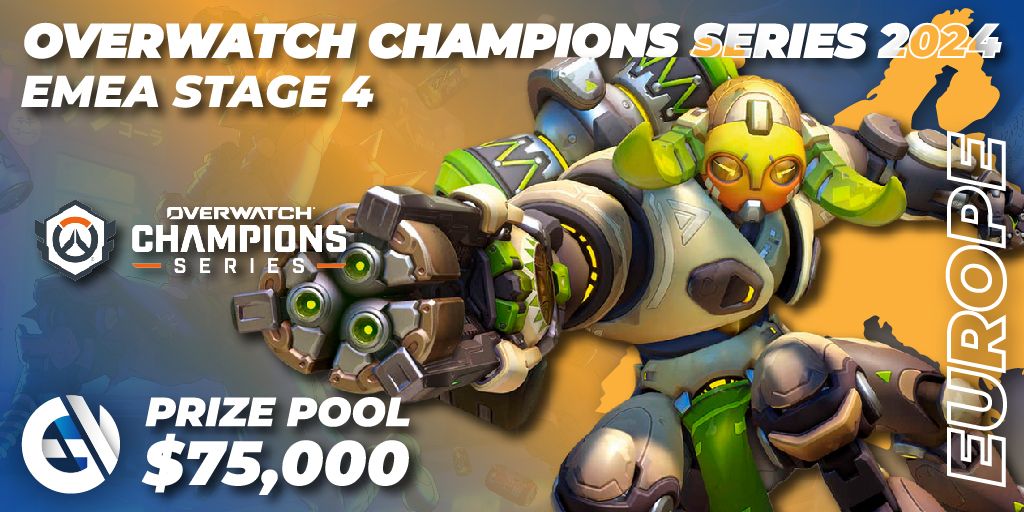 Overwatch Champions Series 2024 - EMEA Stage 4 🎮 Overwatch tournament 📅 ...
