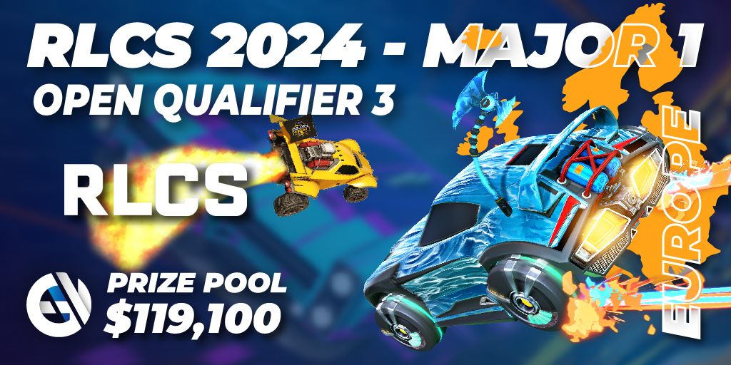 RLCS 2024 - Major 1: Europe Open Qualifier 3 🎮 Rocket League tournament 📅 Match schedule on ...