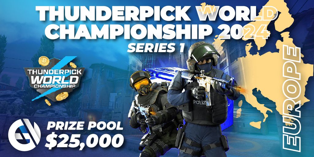 Thunderpick World Championship 2024: European Series #1 🎮 Counter-Strike (CS2) tournament 📅 ...