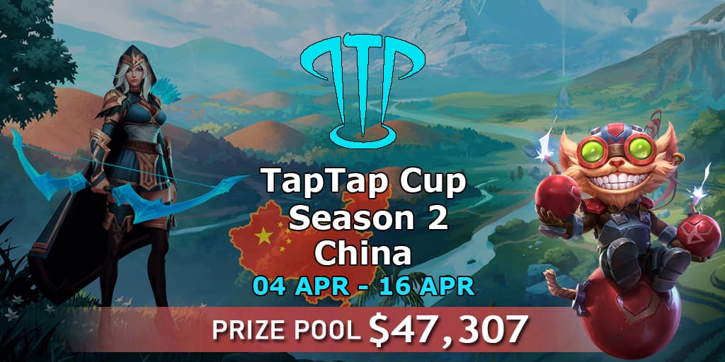 TapTap Cup Season 2 🎮 Wild Rift tournament 📅 Match schedule on EGamersWorld ☕