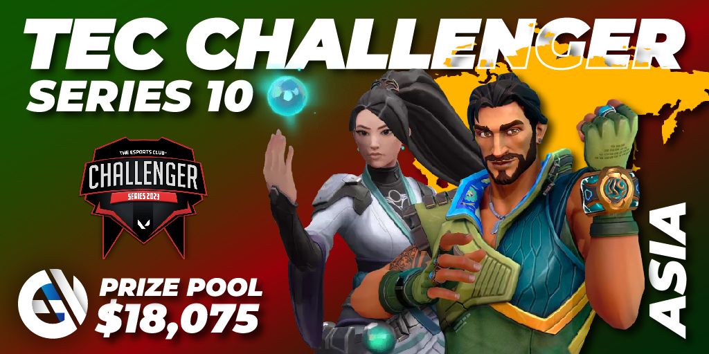 TEC Challenger Series 10 🎮 VALORANT tournament 📅 Match schedule on ...