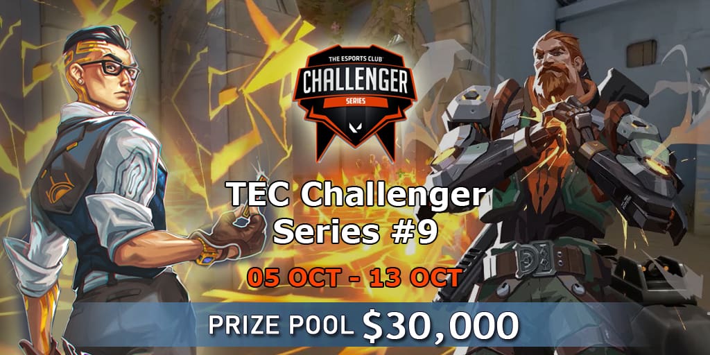 TEC Challenger Series #9 🎮 VALORANT tournament 📅 Match schedule on ...