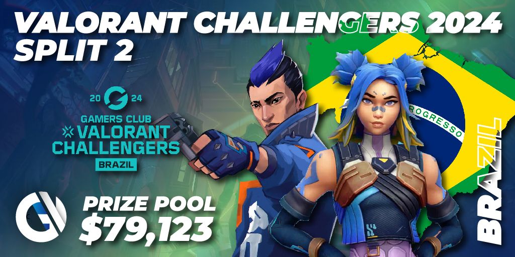 VALORANT Challengers 2024 Brazil: Split 2 🎮 VALORANT tournament 📅 Match schedule on EGamersWorld ☕