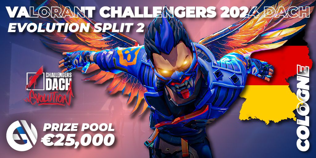 VALORANT Challengers 2024 DACH: Evolution Split 2 🎮 VALORANT tournament 📅 Match schedule on ...