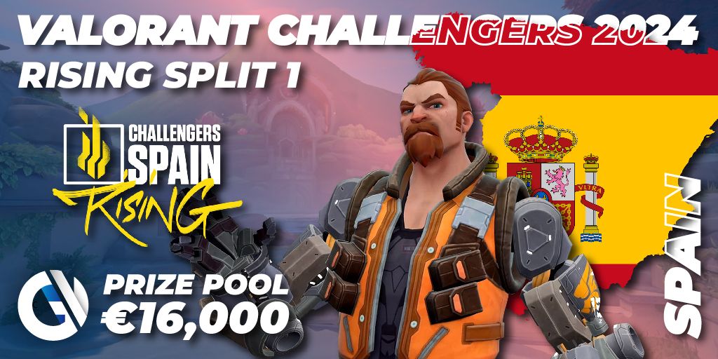 VALORANT Challengers 2024 Spain: Rising Split 1 🎮 VALORANT tournament 📅 ...