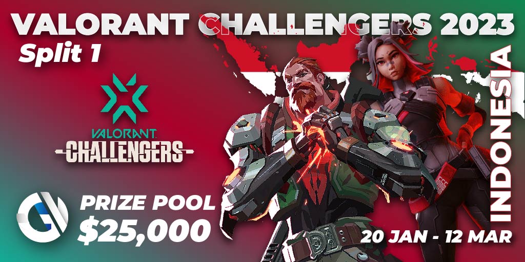 VALORANT Challengers 2023: Indonesia Split 1 🎮 VALORANT tournament 📅 Match schedule on ...