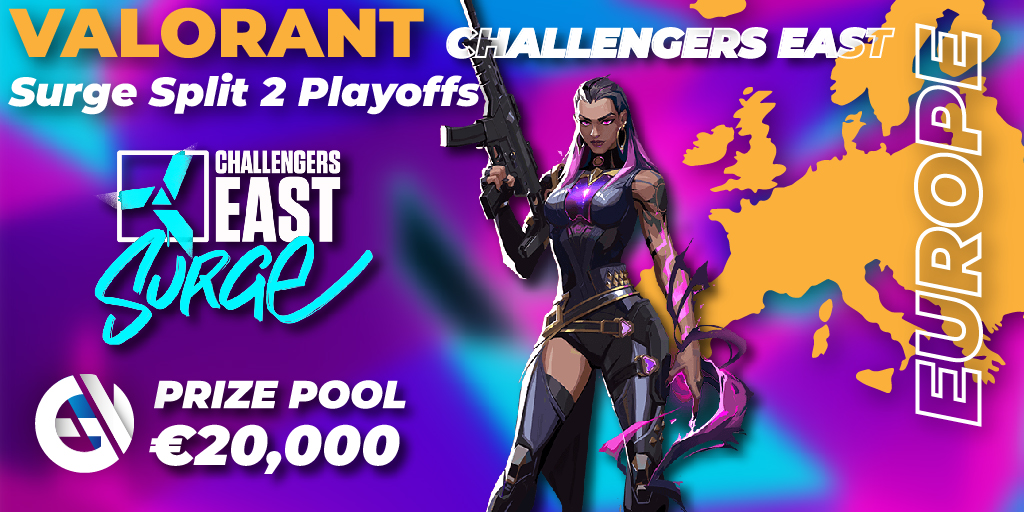 VALORANT Challengers 2023 East: Surge Split 2 - Playoffs 🎮 VALORANT tournament 📅 Match schedule ...