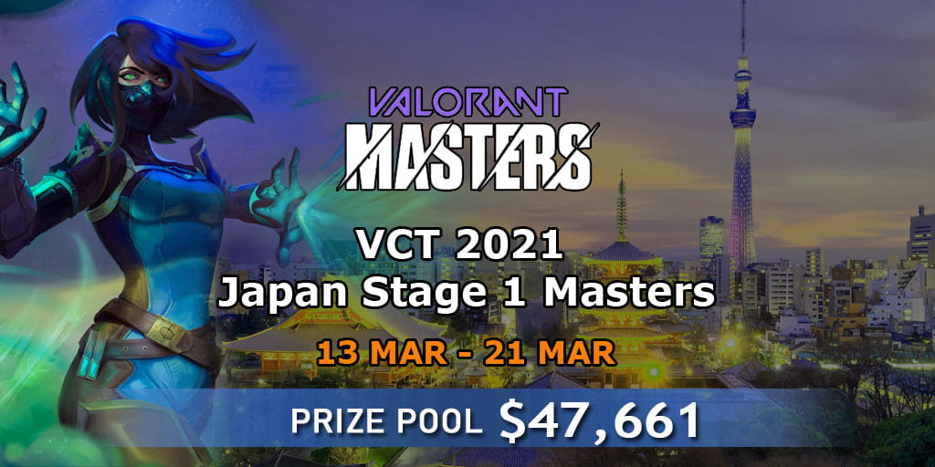 VCT 2021: Japan Stage 1 Challengers 3 🎮 VALORANT tournament 📅 Match ...