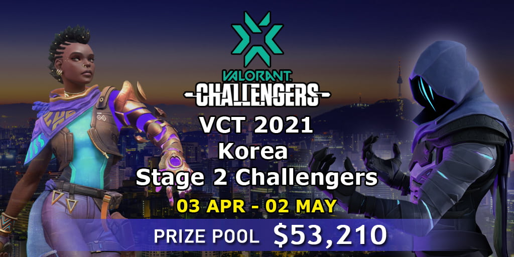 VCT 2021: Korea Stage 2 Challengers 🎮 VALORANT tournament 📅 Match ...